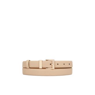 Kazar Schmaler Lederg&uuml;rtel - - Accessories - Damen - Beige - 110 CM