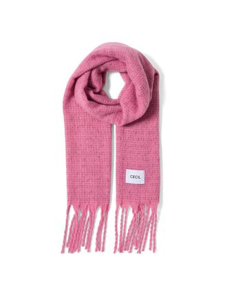 Cecil Damen 5706542 Kuscheliger Schal, Dark Blossom Melange, Regular