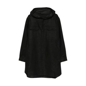 Rick Owens Homme, Chemises, Noir, Taille: M Rick Owens Chemises