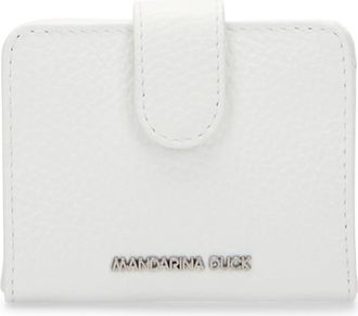 Mandarina Duck Mellow Leather Wallet, Reisezubeh&ouml;r Damen-Geldb&ouml;rse, Einheitsgr&ouml;&szlig;e, Blanc, Einheitsgr&ouml;&szlig;e