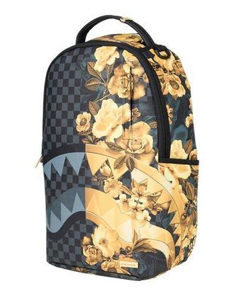 Sprayground GOLD FLORAL REMIX DLXSV BACKPACK