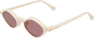 Cartier Ct0540S Aviator Sonnenbrille - - Accessories - unisex - Beige - 48 MM