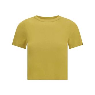 Extreme Cashmere Femme, Tops, Vert, Taille: ONE Size T-Shirt Bicolore en Coton