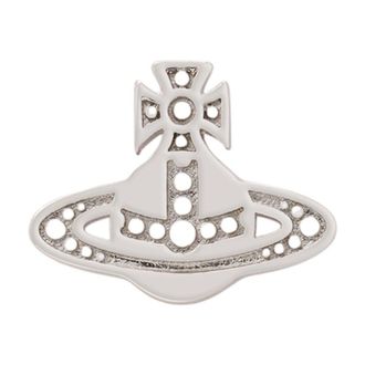 Vivienne Westwood Womens Marinetta Single Stud Earrings Metal Silver Jewelry-Watches