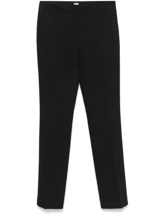 Toteme pantalon &eacute;vas&eacute; &agrave; taille basse - Noir