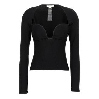 Nensi Dojaka Bustier Top - - Tops - Damen - Schwarzk - M