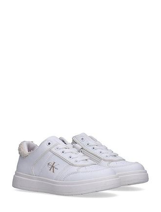 Calvin Klein High-top-sherpa-sneakers F&uuml;r Kinder Mit Praktischem Rei&szlig;verschluss - White/ivory - M&auml;dchen - 35