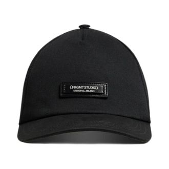 Moncler Casquette de baseball en gabardine - unisex - Accessoires - Gris - Taille: ONE Size
