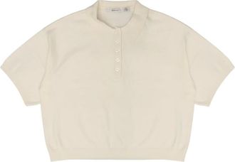 Gestuz Femme, Tops, Blanc, Taille: 42 FR Polo Chemises