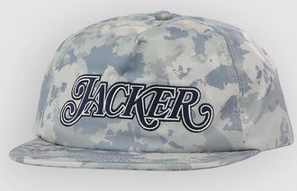 Jacker Big Logo Snapback 5 Panel Camo Cap camo
