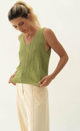 N&auml;z Damen vegan Top Jaya Green