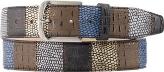 Lindenmann Herren G&uuml;rtel mehrfarbig Leder