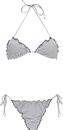 Saint Barth Femme, Maillots de bain, Bleu, Taille: 38 FR Sagitami Bikini