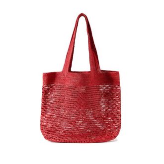 Saison 1865 Sac &agrave; main panier en raphia