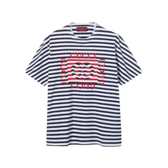 Gucci Herren, Oberteile, Blau, MGröße