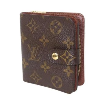 Louis Vuitton unisex, Pre-owned, Brun, Taille: ONE Size Portefeuille Monogram (bi-fold) doccasion