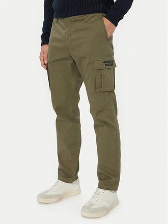 Aeronautica Aeronautica Militare Cargohose 262PA1329UCT02443 Gr&uuml;n Regular Fit