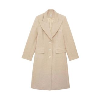 Ines De La Fressange Zahee coat - Femme - Manteaux - Beige - Taille: 40 FR