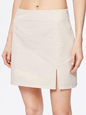 Moss Copenhagen Moss Copenhagen Minirock Cyrilla 17258 &Eacute;cru Slim Fit