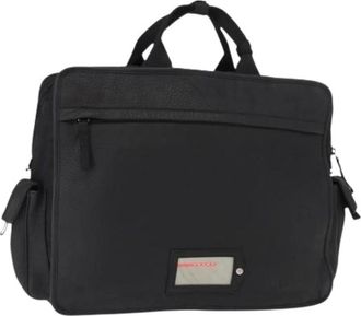Prada unisex, Pre-owned, Noir, Taille: ONE Size Sac &agrave; dos en nylon doccasion