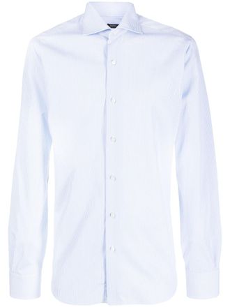 Barba chemise &agrave; boutonni&egrave;re - Bleu