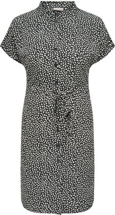 Only CARDIEGA SS BLK Shirt Dress WVN NOOS