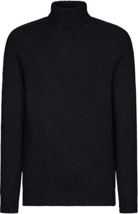 Dondup Homme, Pulls, Bleu, Taille: L Pull Col Roul&eacute; en Laine
