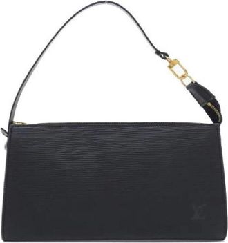 Louis Vuitton Pre-owned Pochette Accessoires Epi - Femme - Pre-owned - Noir - Taille: ONE Size