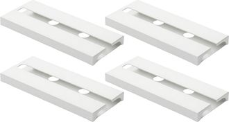 Generic Weinglastregal - 4 Pack Reverse Weinglas Regale | Selbstklebende Wein Cup Holder | H&auml;ngender Goblet Anh&auml;nger Inverted Cup Organizer F&uuml;r K&uuml;chenschrank 