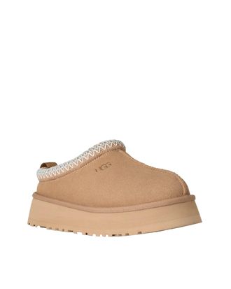UGG Womens Clogs Tazz Ii Sand Suede Upper: Leather Slippers Flat Shoes
