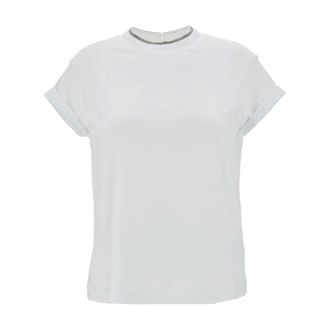 Brunello Cucinelli Damen, Oberteile, Wei&szlig;, SGr&ouml;&szlig;e