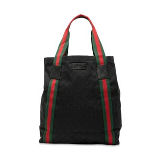 Gucci Pre-owned Carry All Tote - Femme - Pre-owned - Noir - Taille: ONE Size