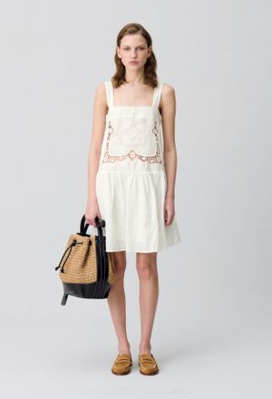 Claudie Pierlot Robe courte buste brod&eacute;