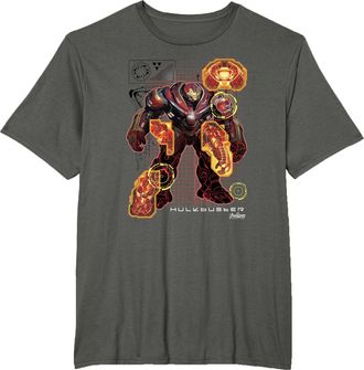 MARVEL Infinity War The Hulkbuster Digital Schematic T-Shirt T-Shirt