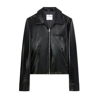 Courr&egrave;ges Schwarze Jacke mit Rei&szlig;verschluss und Taschen - - Jackets - Herren - Schwarzk - XL