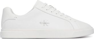 Calvin Klein Sneakers Low Prof Cupsole Lth HW0HW03295 Wei&szlig;