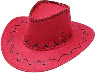 Generic Chapeau lumineux pour adulte - Suture solide - Mode d&eacute;t&eacute; - Chapeau de cowboy &agrave; large bord - Chapeau de soleil de voyage - Grande t&ecirc;te - Pour homme - 3