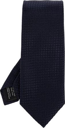 Tom Ford Seidenkrawatte - - Accessories - Herren - Blau - ONE SIZE