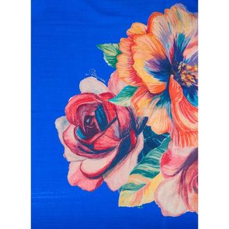 Petrusse Etole Ic&ocirc;ne imprim&eacute;e en laine et soie