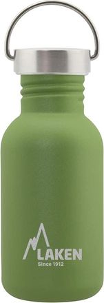 Laken Flasche aus Edelstahl Basic 500 ml S/S Deckel, Khaki