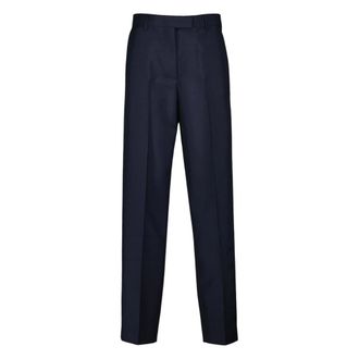 Miu Miu Kid Mohair Hose - - Trousers - Damen - Blau - XS