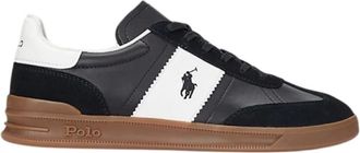 Ralph Lauren Homme, Chaussures, Noir, Taille: 45 EU Heritage Aera Baskets