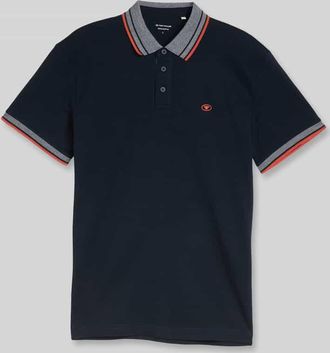 Tom Tailor Regular Fit Poloshirt mit Kontrastkragen