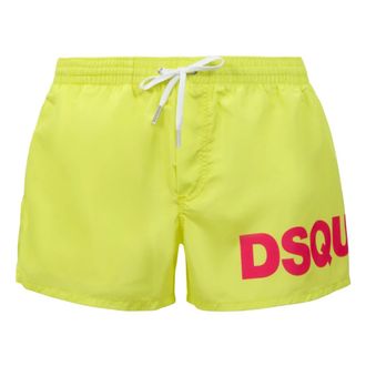 Dsquared2 Herren, Bademode, Gelb, MGr&ouml;&szlig;e
