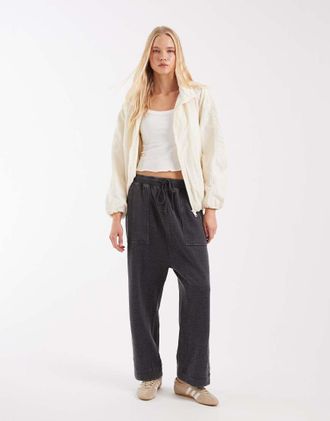 Free People Slow It Down - Sarouel - Noir