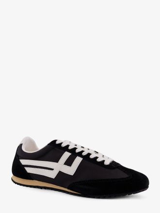 Keds Mens Racer 77 Sneakers Suede And Nylon Black Suede-Nylon Trainers Suede/nylon