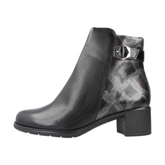 Pitillos Elegante Stiefeletten mit Absatz f&uuml;r Damen - - Shoes - Damen - Schwarzk - 37 EU