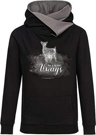 Harry Potter Patronus Pull à col châle pour femme - Multicolore - 5X-Large