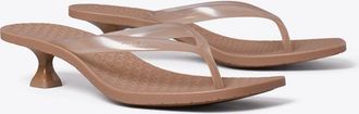 Tory Burch Jelly Flipflop mit Absatz