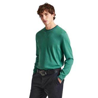 Pepe Jeans London Herren Mike Knitwear, Grün (Jungle Green), S